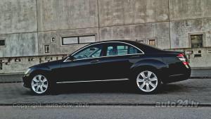 Black Mercedes-Benz S-Class 2008 in Tallinn, with an engine capacity of 3.00 L and mileage of 306 thousand km for 6300 €, photo 12 on AUTOMOTO.COM.LV