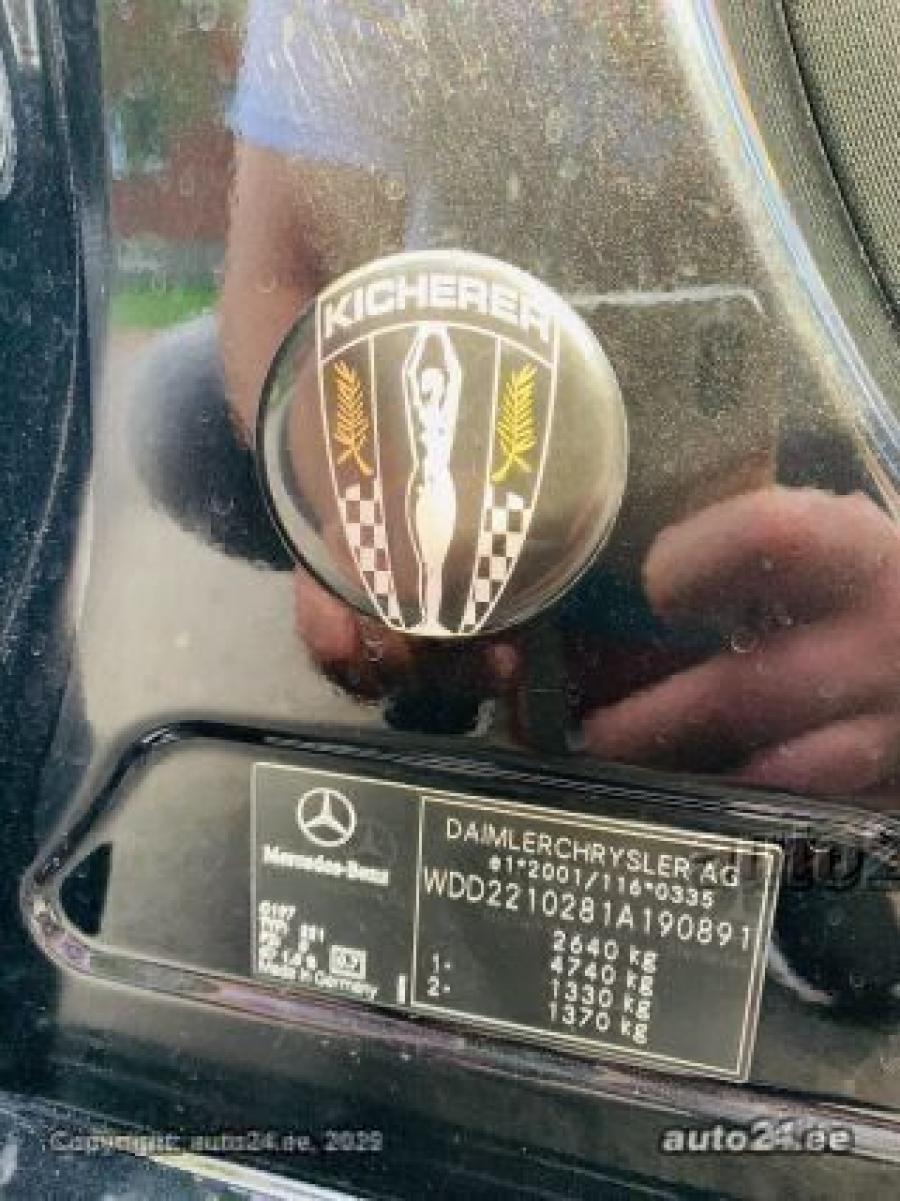 Melns Mercedes-Benz S-Class 2008 Tallina, ar dzinēja tilpumu 4.00 L un nobraukumu 365 tūkst. km par 14999 €, foto 8 vietnē AUTOMOTO.COM.LV