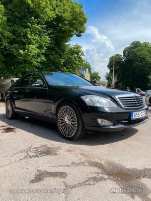 Melns Mercedes-Benz S-Class 2008 Tallina, ar dzinēja tilpumu 3.00 L un nobraukumu 411 tūkst. km par 10912 €, foto 3 vietnē AUTOMOTO.COM.LV