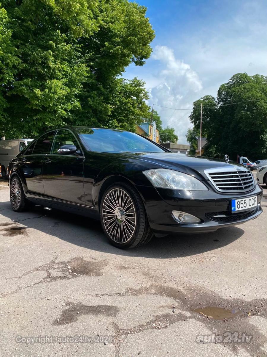 Melns Mercedes-Benz S-Class 2008 Tallina, ar dzinēja tilpumu 3.00 L un nobraukumu 411 tūkst. km par 10912 €, foto 3 vietnē AUTOMOTO.COM.LV