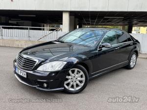 Black Mercedes-Benz S-Class 2008 in Tallinn, with an engine capacity of 4.00 L and mileage of 298 thousand km for 6900 €, photo  on AUTOMOTO.COM.LV