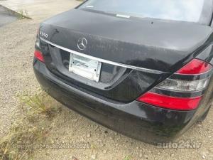Black Mercedes-Benz S-Class 2008 in Tallinn, with an engine capacity of 5.50 L and mileage of 68 thousand km for 8699 €, photo 6 on AUTOMOTO.COM.LV