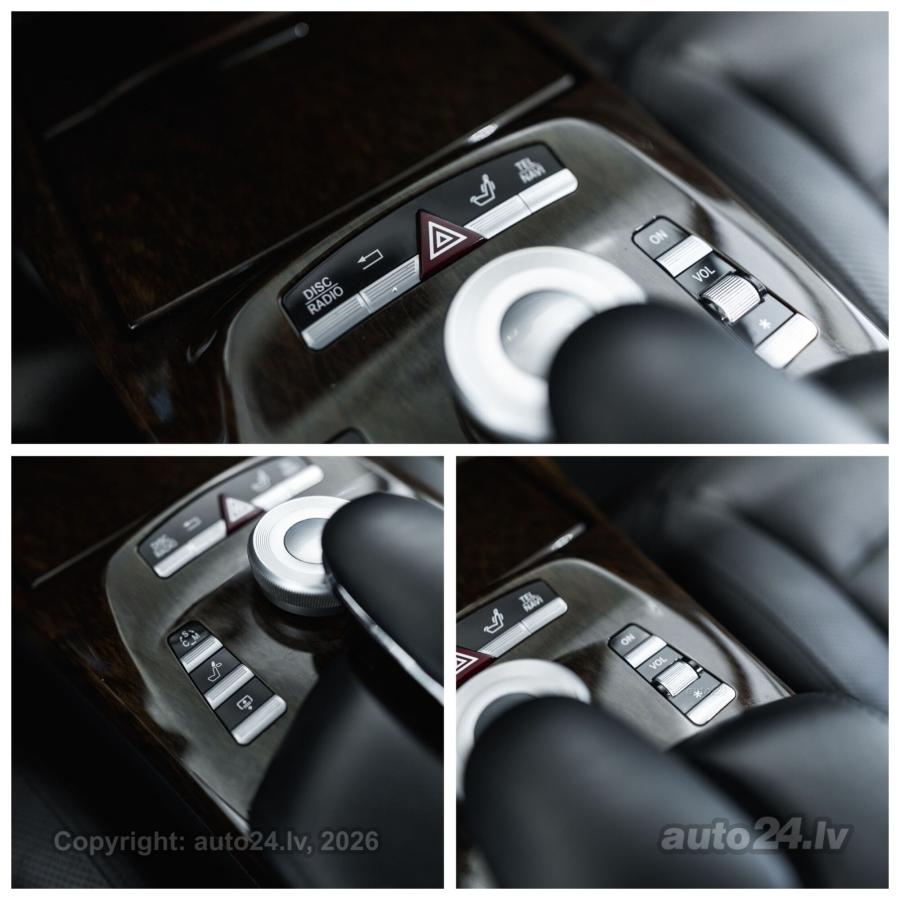 Melns Mercedes-Benz S-Class 2009 Tallina, ar dzinēja tilpumu 4.70 L un nobraukumu 280 tūkst. km par 9990 €, foto 27 vietnē AUTOMOTO.COM.LV