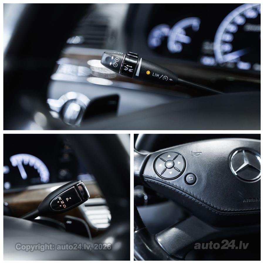 Melns Mercedes-Benz S-Class 2009 Tallina, ar dzinēja tilpumu 4.70 L un nobraukumu 280 tūkst. km par 9990 €, foto 31 vietnē AUTOMOTO.COM.LV