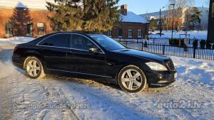 Black Mercedes-Benz S-Class 2010 in Tallinn, with an engine capacity of 3.00 L and mileage of 231 thousand km for 13800 €, photo  on AUTOMOTO.COM.LV