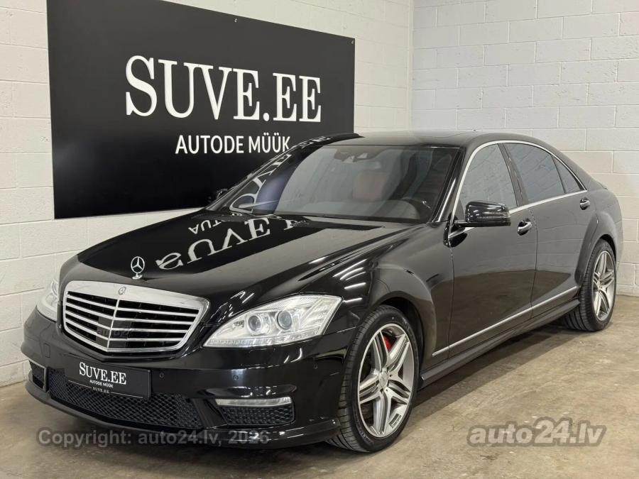 Black Mercedes-Benz S-Class 2010 in Tallinn, with an engine capacity of 5.50 L and mileage of 161 thousand km for 19995 €, photo 1 on AUTOMOTO.COM.LV