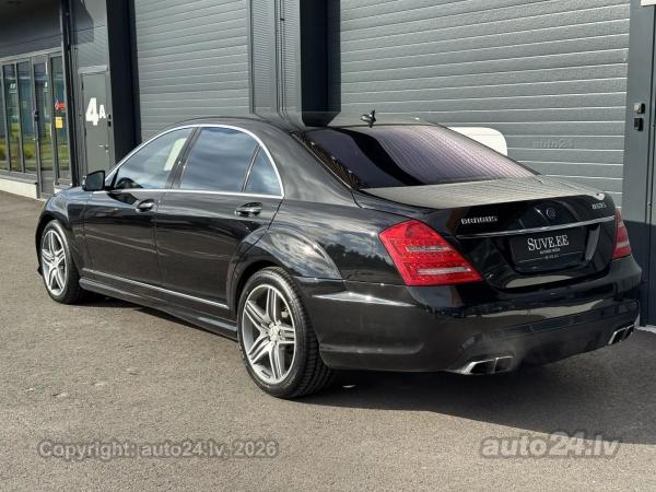 Black Mercedes-Benz S-Class 2010 in Tallinn, with an engine capacity of 5.50 L and mileage of 161 thousand km for 19995 €, photo 5 on AUTOMOTO.COM.LV