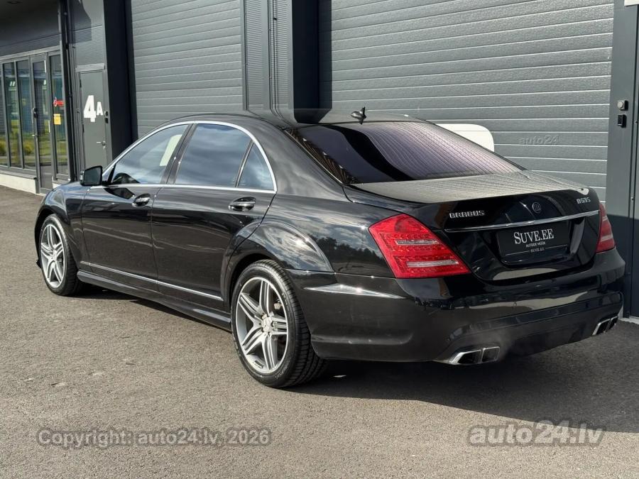 Black Mercedes-Benz S-Class 2010 in Tallinn, with an engine capacity of 5.50 L and mileage of 161 thousand km for 19995 €, photo 6 on AUTOMOTO.COM.LV