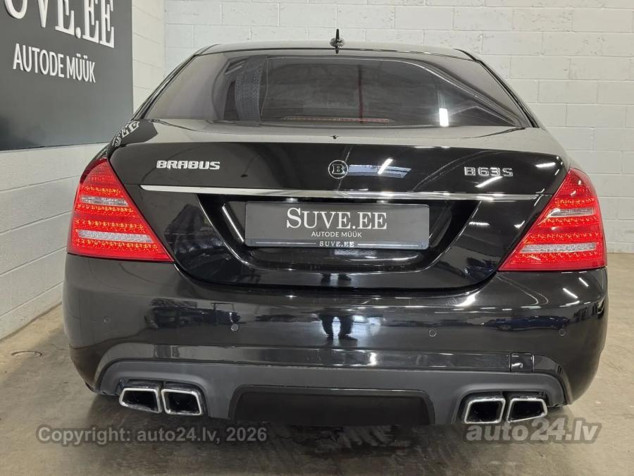 Black Mercedes-Benz S-Class 2010 in Tallinn, with an engine capacity of 5.50 L and mileage of 161 thousand km for 19995 €, photo 8 on AUTOMOTO.COM.LV