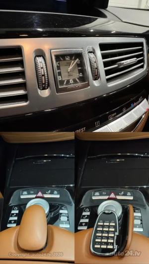 Black Mercedes-Benz S-Class 2010 in Tallinn, with an engine capacity of 5.50 L and mileage of 161 thousand km for 19995 €, photo 17 on AUTOMOTO.COM.LV