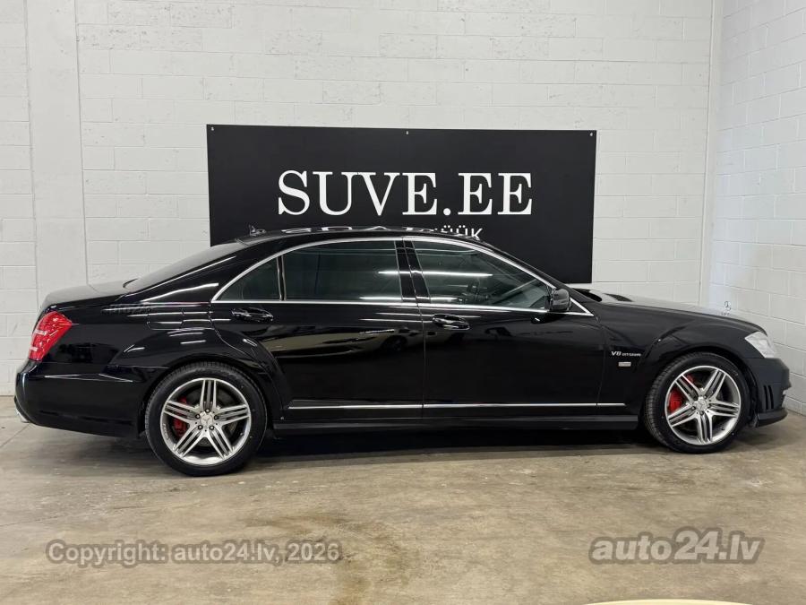 Black Mercedes-Benz S-Class 2010 in Tallinn, with an engine capacity of 5.50 L and mileage of 161 thousand km for 19995 €, photo 29 on AUTOMOTO.COM.LV