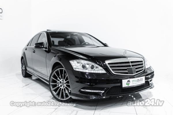 Black Mercedes-Benz S-Class 2011 in Tallinn, with an engine capacity of 3.00 L and mileage of 304 thousand km for 10990 €, photo 5 on AUTOMOTO.COM.LV