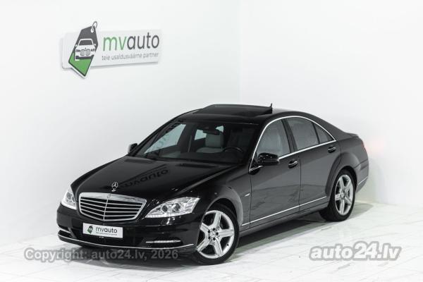 Black Mercedes-Benz S-Class 2011 in Tallinn, with an engine capacity of 3.00 L and mileage of 273 thousand km for 9990 €, photo 1 on AUTOMOTO.COM.LV