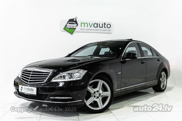 Black Mercedes-Benz S-Class 2011 in Tallinn, with an engine capacity of 3.00 L and mileage of 273 thousand km for 9990 €, photo 3 on AUTOMOTO.COM.LV
