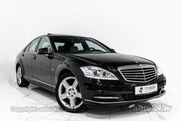 Black Mercedes-Benz S-Class 2011 in Tallinn, with an engine capacity of 3.00 L and mileage of 273 thousand km for 9990 €, photo 5 on AUTOMOTO.COM.LV