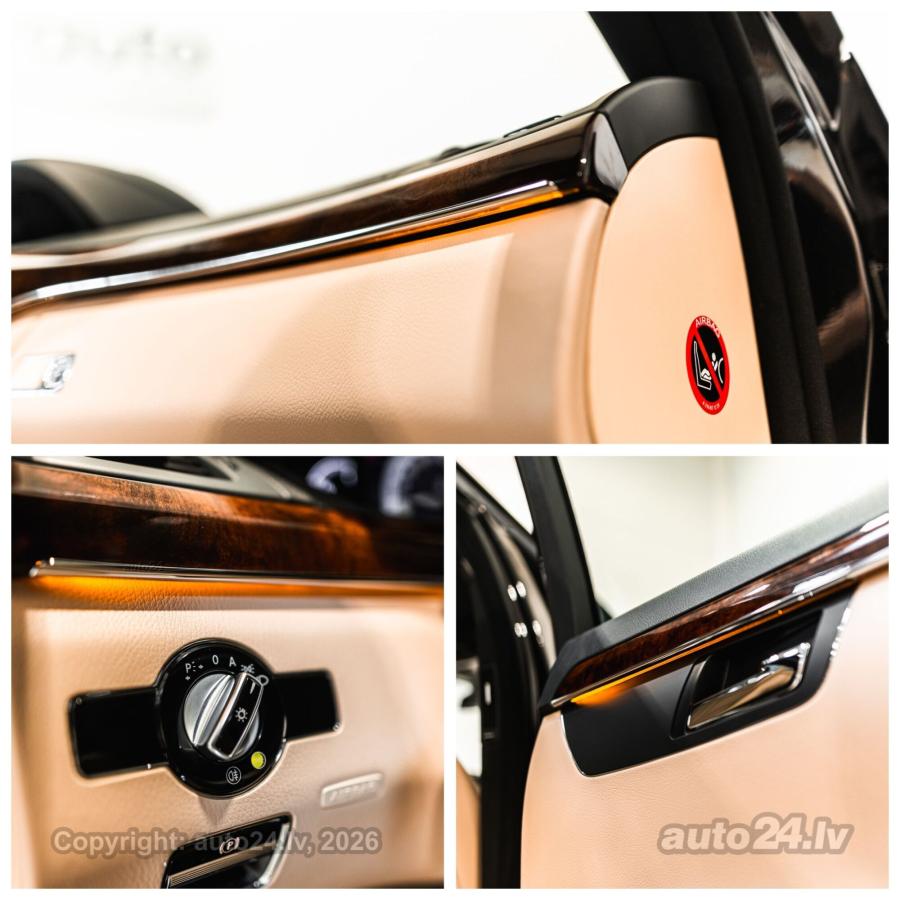 Melns Mercedes-Benz S-Class 2011 Tallina, ar dzinēja tilpumu 3.00 L un nobraukumu 273 tūkst. km par 9990 €, foto 24 vietnē AUTOMOTO.COM.LV