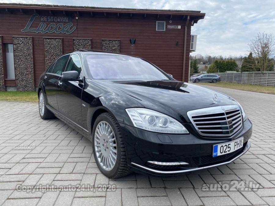 Melns Mercedes-Benz S-Class 2011 Tallina, ar dzinēja tilpumu 3.00 L un nobraukumu 191 tūkst. km par 15500 €, foto 1 vietnē AUTOMOTO.COM.LV