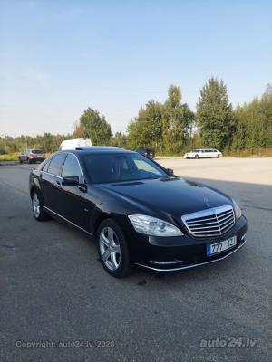 Black Mercedes-Benz S-Class 2012 in Tallinn, with an engine capacity of 3.00 L and mileage of 279 thousand km for 3900 €, photo 3 on AUTOMOTO.COM.LV