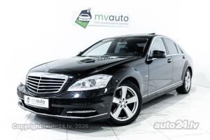 Black Mercedes-Benz S-Class 2012 in Tallinn, with an engine capacity of 3.00 L and mileage of 304 thousand km for 9990 €, photo 4 on AUTOMOTO.COM.LV
