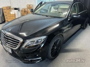 Melns Mercedes-Benz S-Class 2013 Tallina, ar dzinēja tilpumu 3.00 L un nobraukumu 250 tūkst. km par 29900 €, foto  vietnē AUTOMOTO.COM.LV
