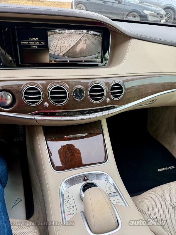 Black Mercedes-Benz S-Class 2013 in Tallinn, with an engine capacity of 3.00 L and mileage of 223 thousand km for 24500 €, photo 11 on AUTOMOTO.COM.LV
