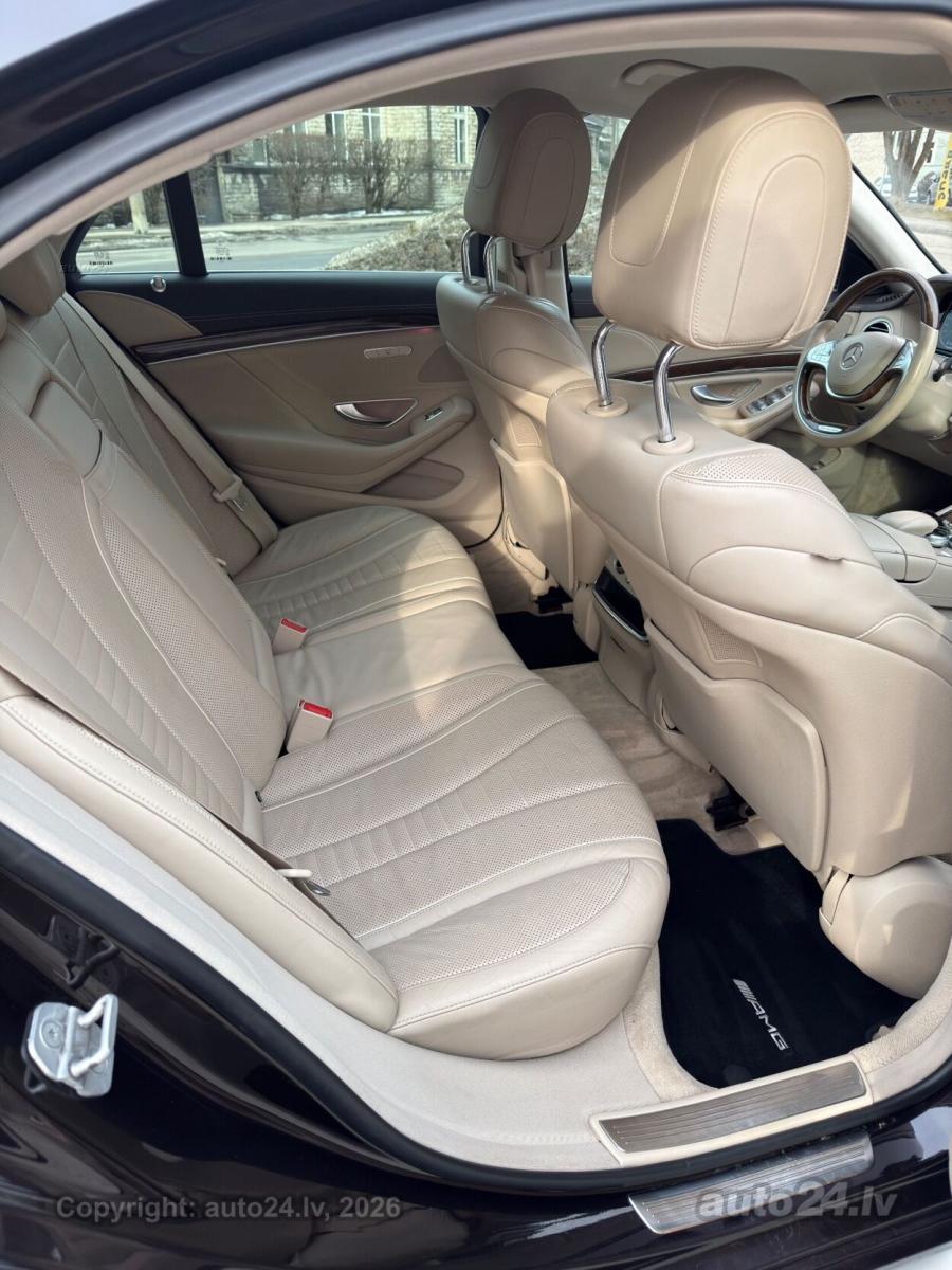 Melns Mercedes-Benz S-Class 2013 Tallina, ar dzinēja tilpumu 3.00 L un nobraukumu 223 tūkst. km par 24500 €, foto 13 vietnē AUTOMOTO.COM.LV