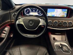 Black Mercedes-Benz S-Class 2013 in Tallinn, with an engine capacity of 3.00 L and mileage of 235 thousand km for 20900 €, photo 9 on AUTOMOTO.COM.LV