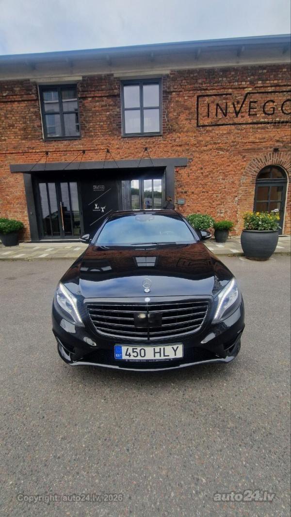 Melns Mercedes-Benz S-Class 2013 Tallina, ar dzinēja tilpumu 3.00 L un nobraukumu 212 tūkst. km par 24999 €, foto 2 vietnē AUTOMOTO.COM.LV