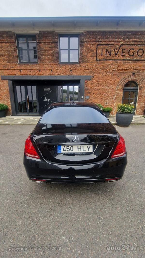Melns Mercedes-Benz S-Class 2013 Tallina, ar dzinēja tilpumu 3.00 L un nobraukumu 212 tūkst. km par 24999 €, foto 8 vietnē AUTOMOTO.COM.LV