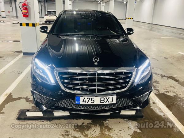 Black Mercedes-Benz S-Class 2013 in Tallinn, with an engine capacity of 4.70 L and mileage of 203 thousand km for 25000 €, photo 2 on AUTOMOTO.COM.LV