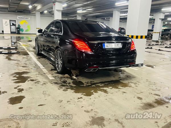 Black Mercedes-Benz S-Class 2013 in Tallinn, with an engine capacity of 4.70 L and mileage of 203 thousand km for 25000 €, photo 3 on AUTOMOTO.COM.LV