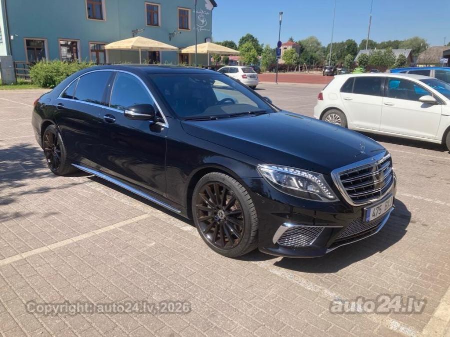 Melns Mercedes-Benz S-Class 2013 Tallina, ar dzinēja tilpumu 4.70 L un nobraukumu 203 tūkst. km par 25000 €, foto 13 vietnē AUTOMOTO.COM.LV
