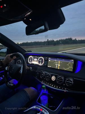 Melns Mercedes-Benz S-Class 2013 Tallina, ar dzinēja tilpumu 4.70 L un nobraukumu 203 tūkst. km par 25000 €, foto 16 vietnē AUTOMOTO.COM.LV
