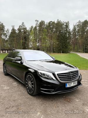 Black Mercedes-Benz S-Class 2013 in Tallinn, with an engine capacity of 3.00 L and mileage of 338 thousand km for 23000 €, photo  on AUTOMOTO.COM.LV