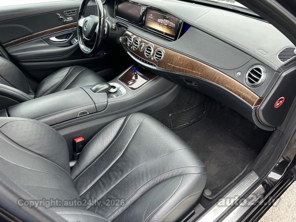 Melns Mercedes-Benz S-Class 2013 Tallina, ar dzinēja tilpumu 3.00 L un nobraukumu 237 tūkst. km par 19900 €, foto 10 vietnē AUTOMOTO.COM.LV