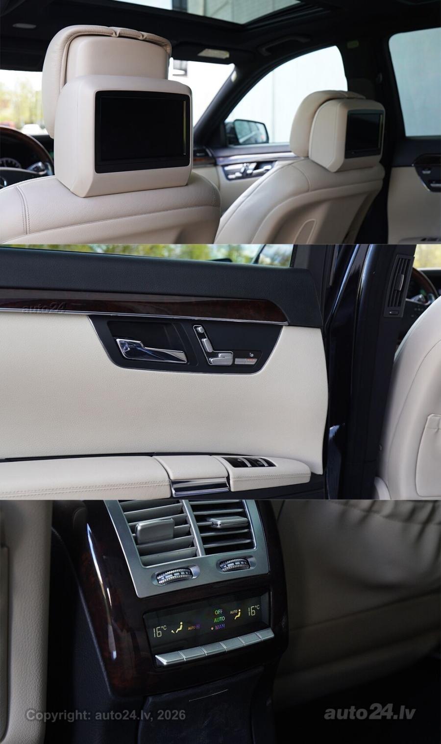 Melns Mercedes-Benz S-Class 2013 Tartu, ar dzinēja tilpumu 3.00 L un nobraukumu 276 tūkst. km par 15500 €, foto 9 vietnē AUTOMOTO.COM.LV
