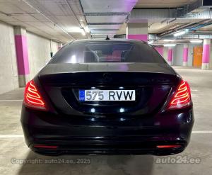 Black Mercedes-Benz S-Class 2014 in Tallinn, with an engine capacity of 3.00 L and mileage of 200 thousand km for 29700 €, photo 11 on AUTOMOTO.COM.LV