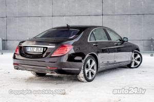 Black Mercedes-Benz S-Class 2014 in Tallinn, with an engine capacity of 4.70 L and mileage of 80 thousand km for 36900 €, photo  on AUTOMOTO.COM.LV