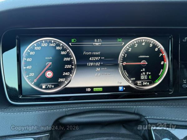 Melns Mercedes-Benz S-Class 2014 Tallina, ar dzinēja tilpumu 3.50 L un nobraukumu 185 tūkst. km par 26500 €, foto 11 vietnē AUTOMOTO.COM.LV