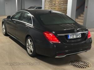 Black Mercedes-Benz S-Class 2014 in Tallinn, with an engine capacity of 3.00 L and mileage of 160 thousand km for 26200 €, photo 4 on AUTOMOTO.COM.LV