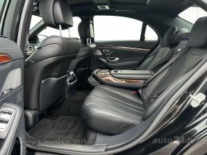 Black Mercedes-Benz S-Class 2014 in Tallinn, with an engine capacity of 3.00 L and mileage of 160 thousand km for 26200 €, photo 11 on AUTOMOTO.COM.LV