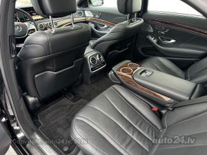 Black Mercedes-Benz S-Class 2014 in Tallinn, with an engine capacity of 3.00 L and mileage of 160 thousand km for 26200 €, photo 12 on AUTOMOTO.COM.LV