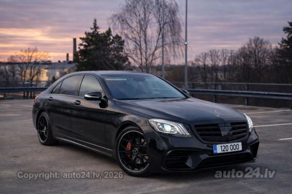 Black Mercedes-Benz S-Class 2014 in Tartu, with an engine capacity of 3.00 L and mileage of 130 thousand km for 35000 €, photo 1 on AUTOMOTO.COM.LV