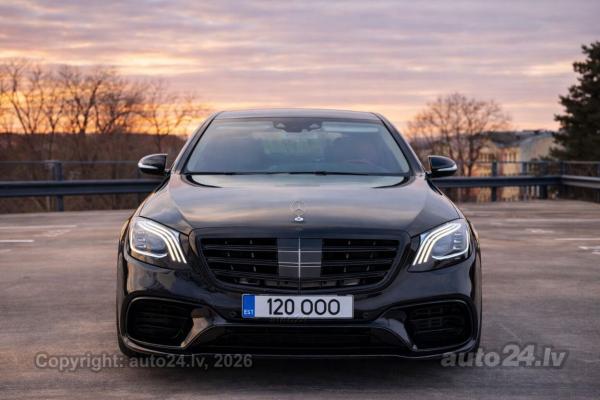 Black Mercedes-Benz S-Class 2014 in Tartu, with an engine capacity of 3.00 L and mileage of 130 thousand km for 35000 €, photo 2 on AUTOMOTO.COM.LV