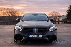 Black Mercedes-Benz S-Class 2014 in Tartu, with an engine capacity of 3.00 L and mileage of 130 thousand km for 35000 €, photo 2 on AUTOMOTO.COM.LV