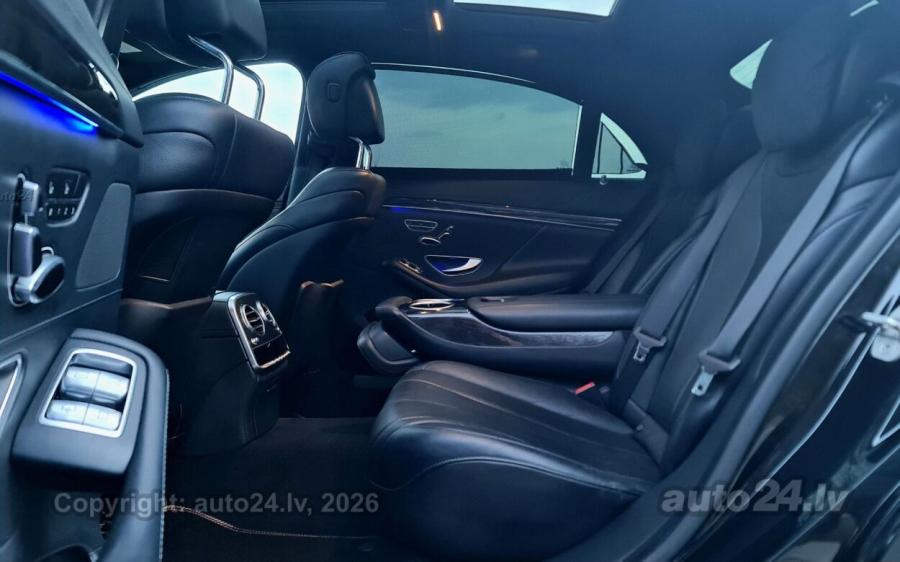 Melns Mercedes-Benz S-Class 2014 Tallina, ar dzinēja tilpumu 3.00 L un nobraukumu 194 tūkst. km par 23900 €, foto 6 vietnē AUTOMOTO.COM.LV