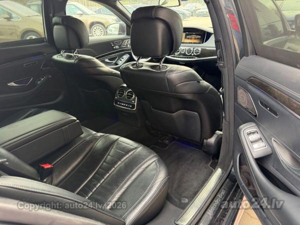 Melns Mercedes-Benz S-Class 2014 Veru, ar dzinēja tilpumu 3.00 L un nobraukumu 244 tūkst. km par 23990 €, foto 8 vietnē AUTOMOTO.COM.LV