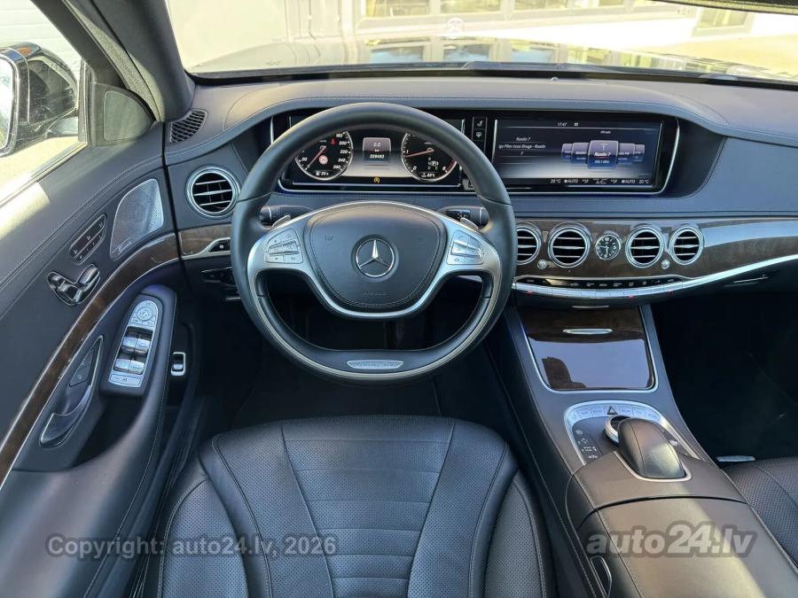 Melns Mercedes-Benz S-Class 2014 Tallina, ar dzinēja tilpumu 3.00 L un nobraukumu 328 tūkst. km par 22995 €, foto 20 vietnē AUTOMOTO.COM.LV