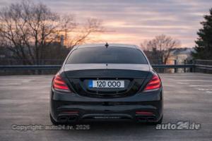 Black Mercedes-Benz S-Class 2014 in Tartu, with an engine capacity of 3.00 L and mileage of 130 thousand km for 33999 €, photo 3 on AUTOMOTO.COM.LV