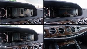 Black Mercedes-Benz S-Class 2014 in Tallinn, with an engine capacity of 3.00 L and mileage of 213 thousand km for 27999 €, photo 17 on AUTOMOTO.COM.LV